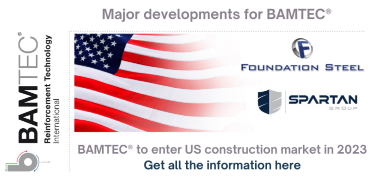 BAMTEC® enters US market. Rebar game changer with World premiere