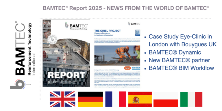BAMTEC® Report with Case Study, New Partners & BIM Workflow